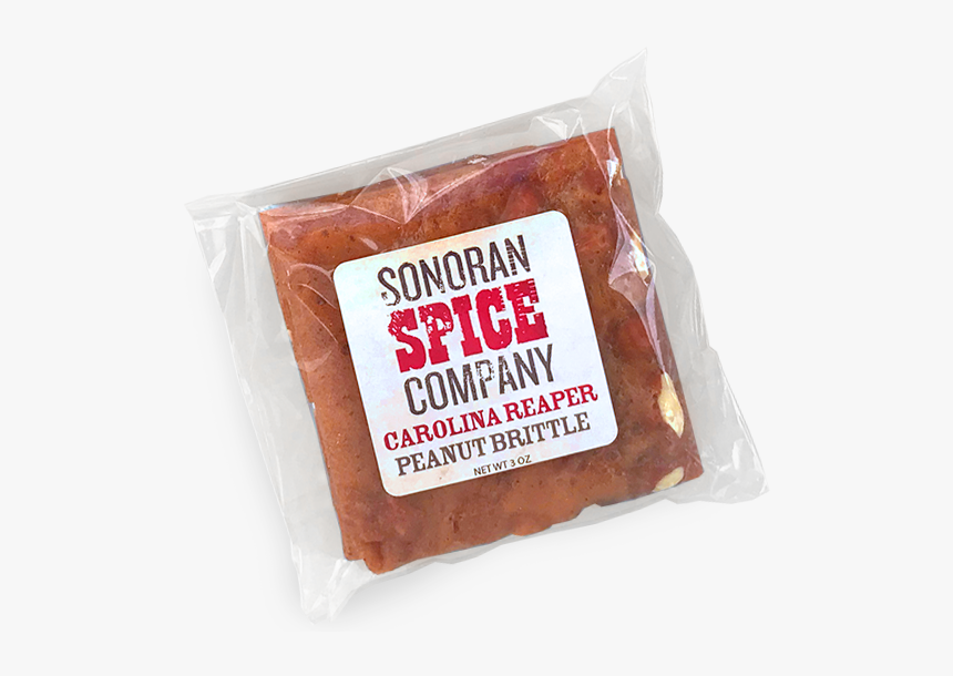 Carolina Reaper Peanut Brittle Package - Bread, HD Png Download ...