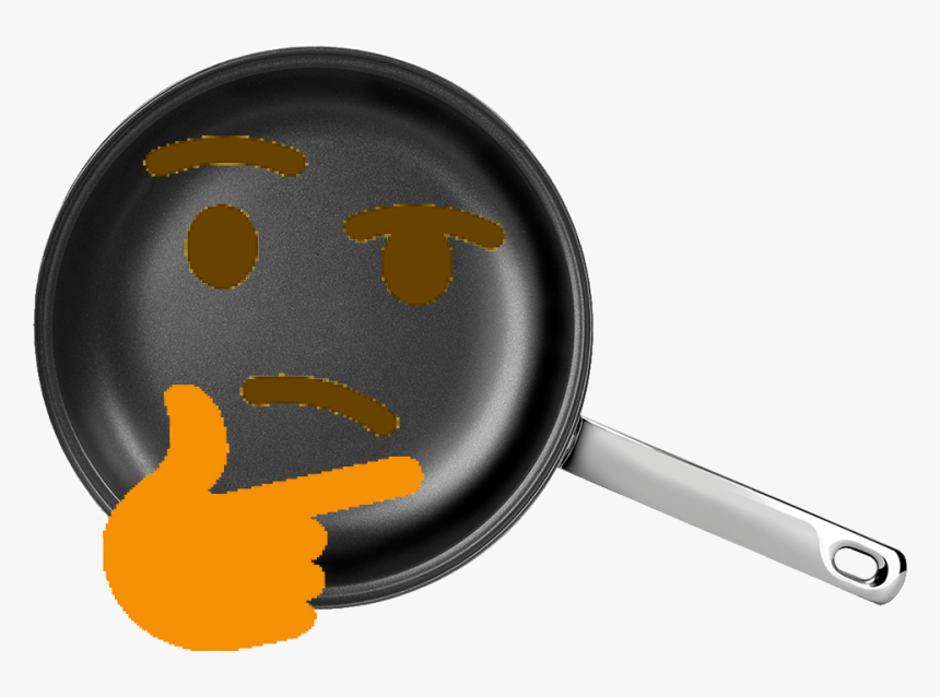 #pan #thinking #emoji - Frying Pan, HD Png Download , Transparent Png ...