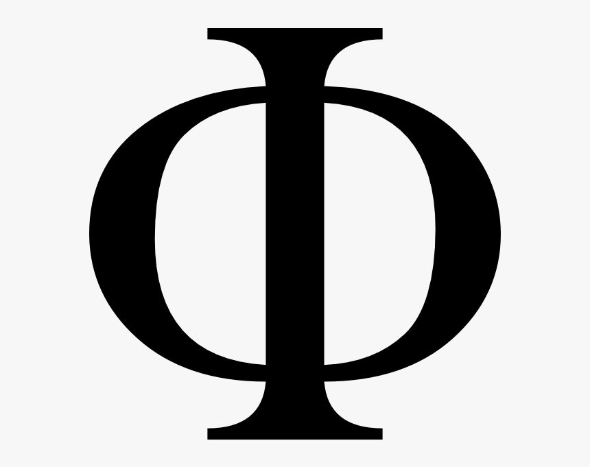 Phi Integrated Information Symbol - Greek Letter Phi, HD Png Download ...