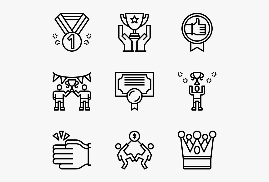 Winning - Design Icon Vector, HD Png Download , Transparent Png Image ...