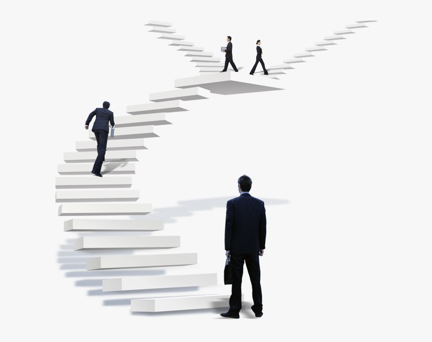 Transparent People Clipart Silhouette Walking - Walking Up Stairs Png ...