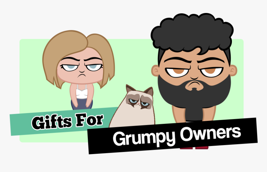 Transparent Grumpy Cat Face Png - Cartoon, Png Download , Transparent ...
