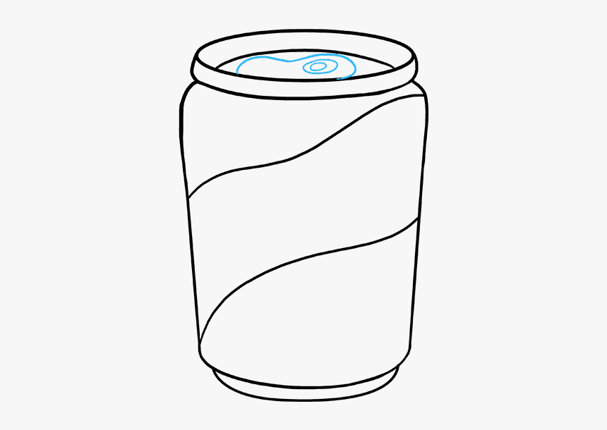How To Draw Soda Can - Drawing, HD Png Download , Transparent Png Image ...