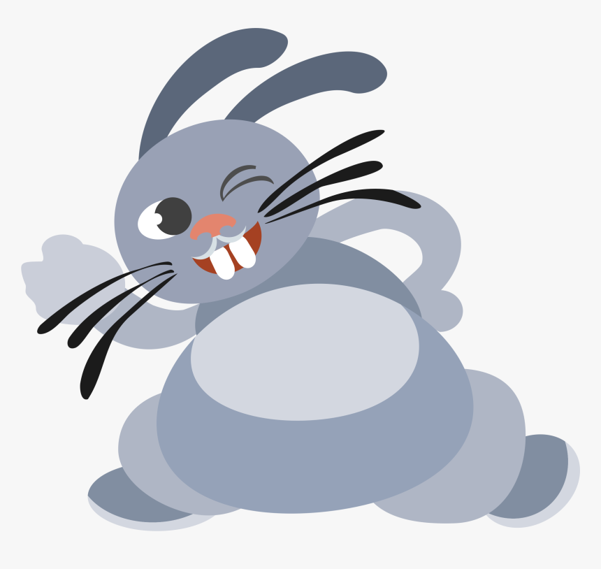 Winking Bunny Clip Arts - Winking Rabbit, HD Png Download , Transparent ...
