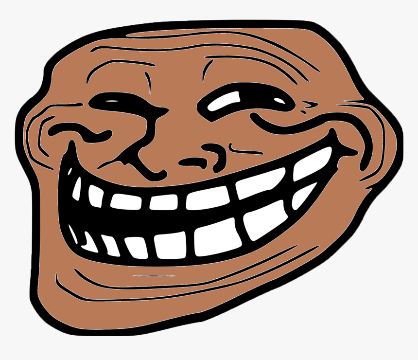 Transparent Troll Face Png - Orange Troll Face Png, Png Download ...