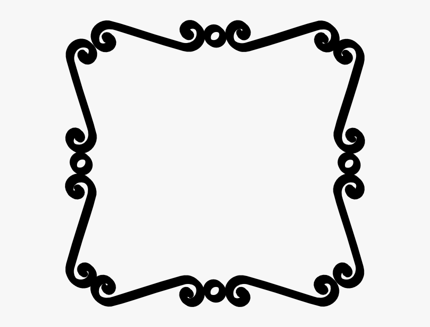Border Clipart Black And White, HD Png Download , Transparent Png Image ...