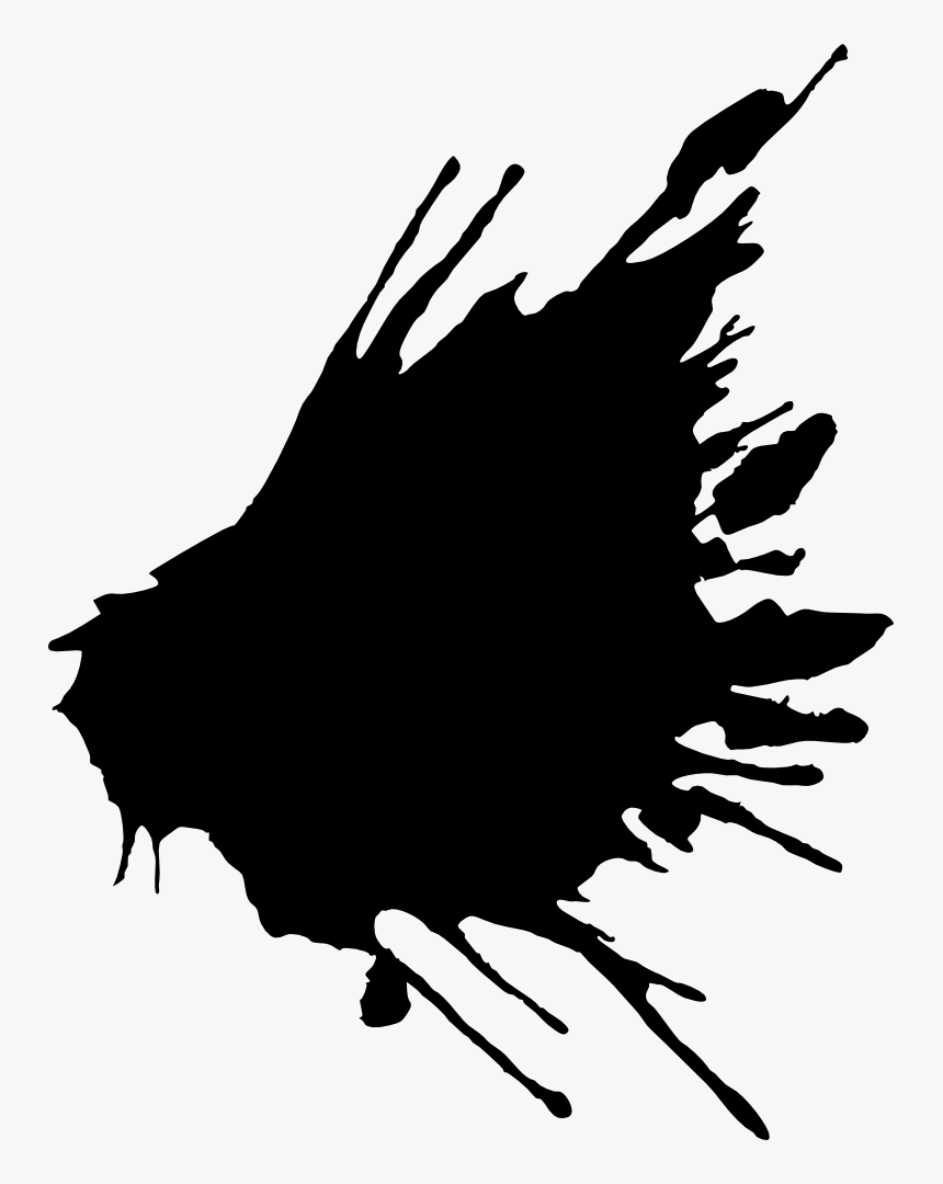 Transparent Splatter Clipart - Splatter Paint Mark Png, Png Download ...