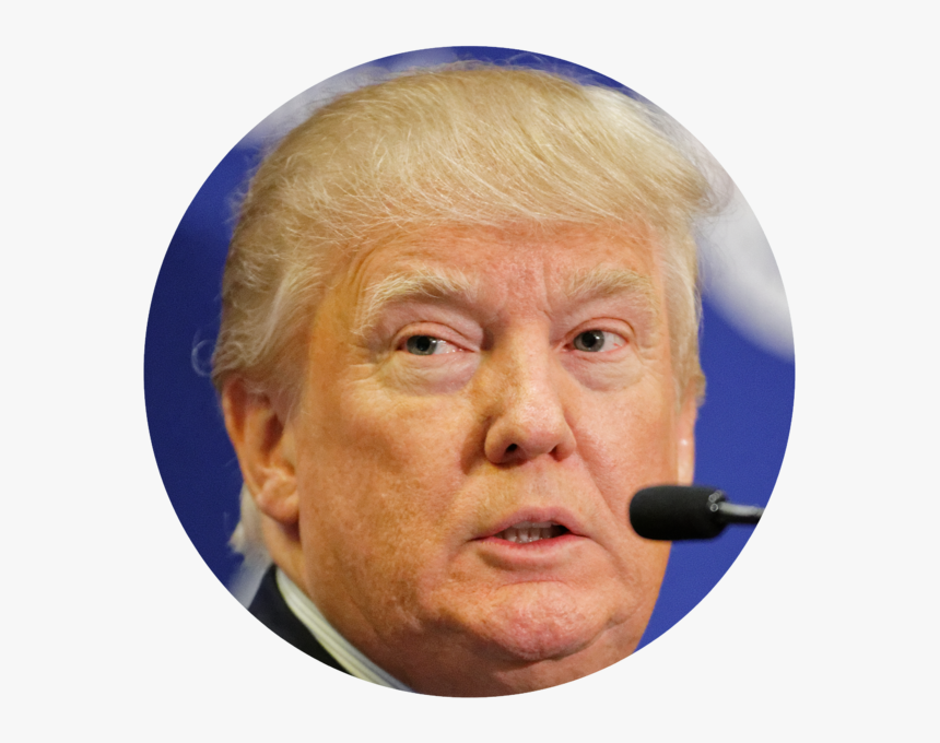 Donald Trump In A Circle, HD Png Download , Transparent Png Image - PNGitem