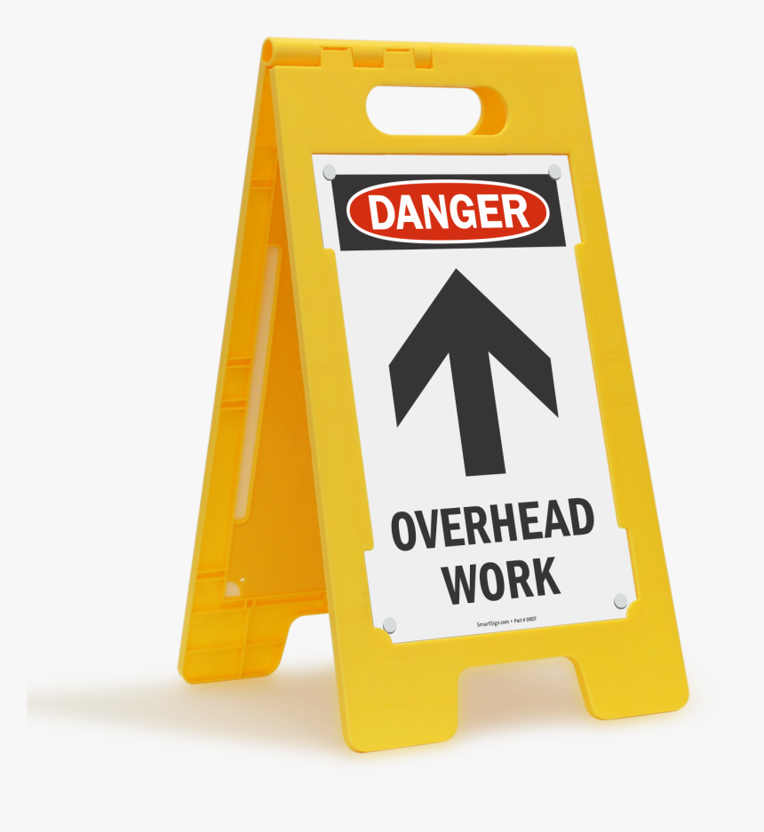 Folding No Parking Signs - Danger Open Manhole Sign, HD Png Download ...