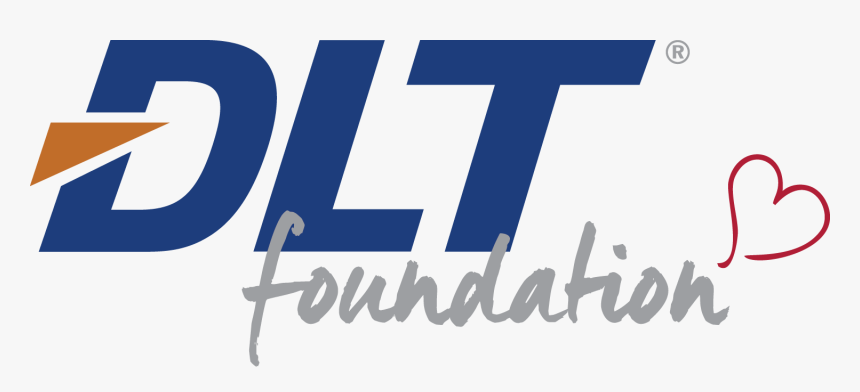 Blue And Orange Logo For The Dlt Foundation - Graphic Design, HD Png ...