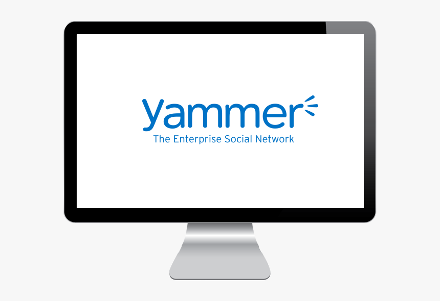 Yammer - Computer Monitor, HD Png Download , Transparent Png Image ...