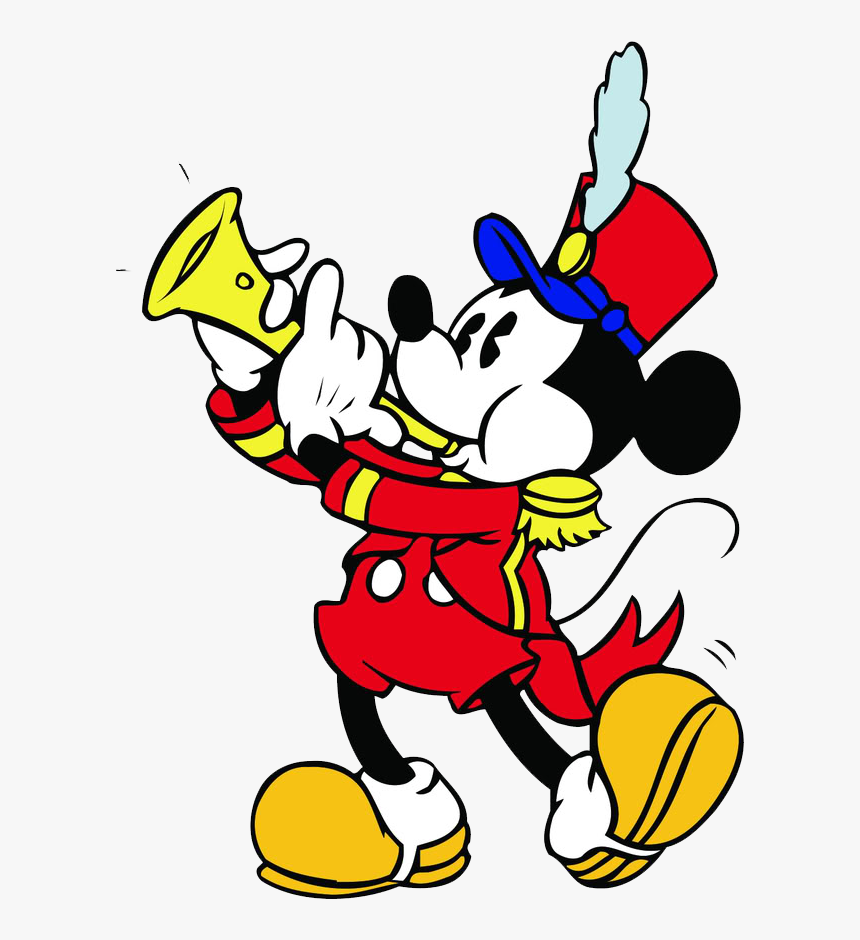 Magician Clipart Mickey Mouse - Marching Band Mickey Mouse, HD Png ...