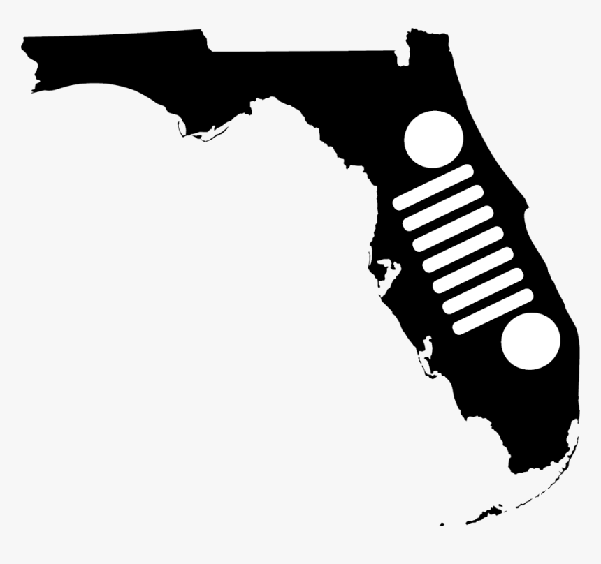 Florida Map Vector, HD Png Download , Transparent Png Image - PNGitem
