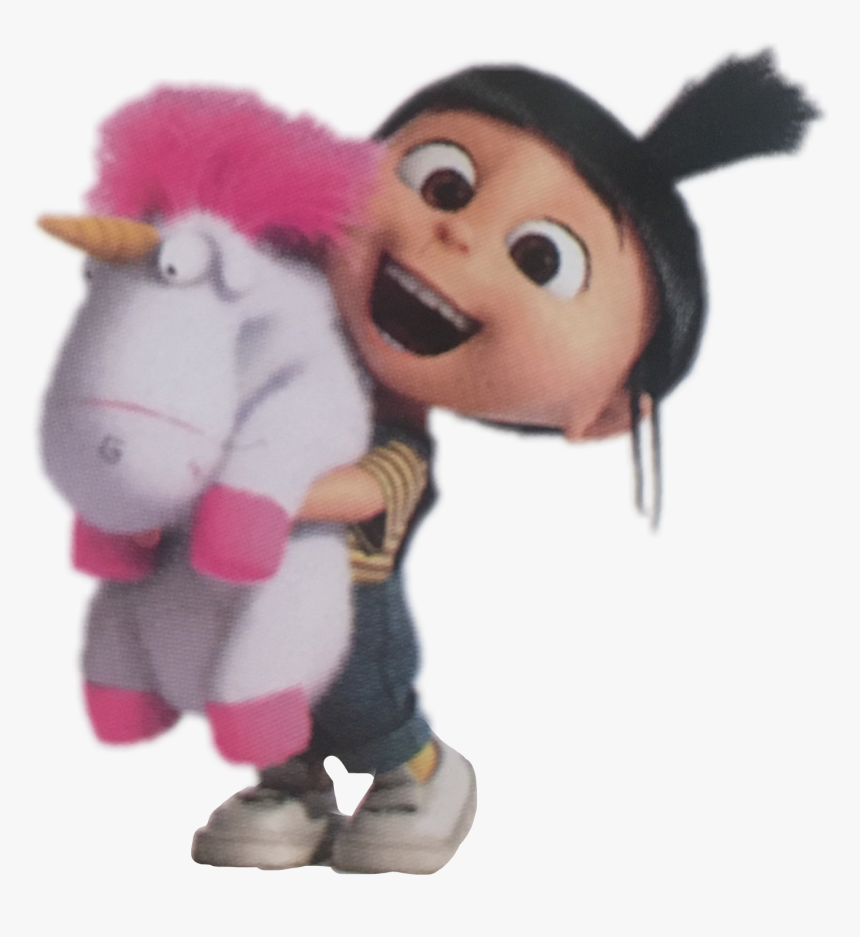 Transparent Minion Clipart Png - Agnes Holding The Unicorn, Png ...