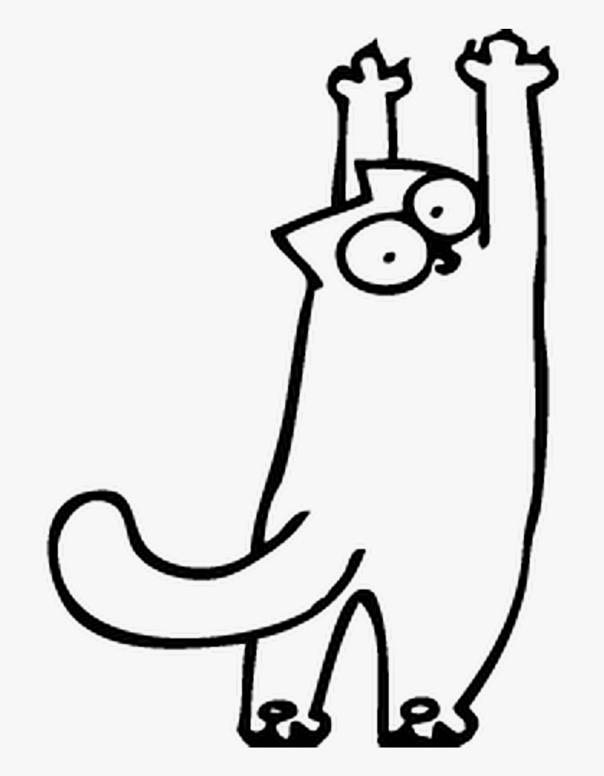 Simon The Cat Png Clipart , Png Download - Simon's Cat, Transparent Png ...