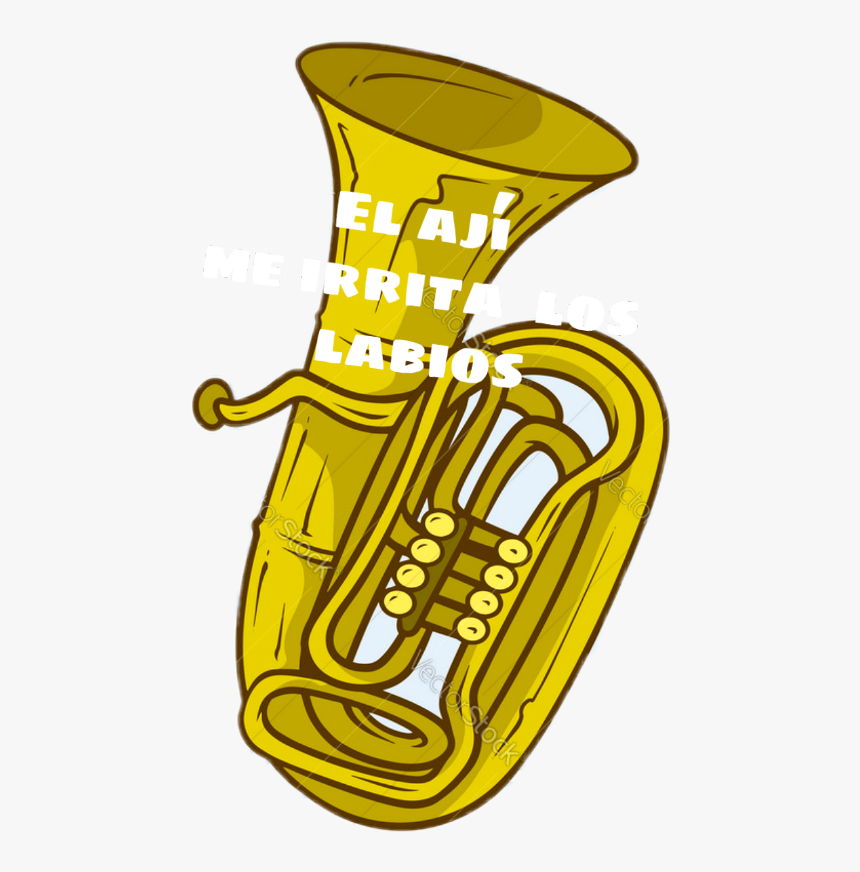 Tuba Freetoedit - Tuba Cartoon, HD Png Download , Transparent Png Image ...