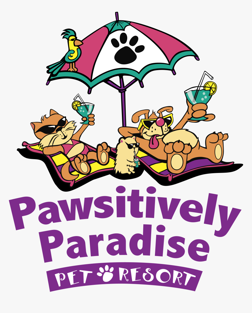 Pawsitively Paradise Pet Resort, HD Png Download , Transparent Png ...