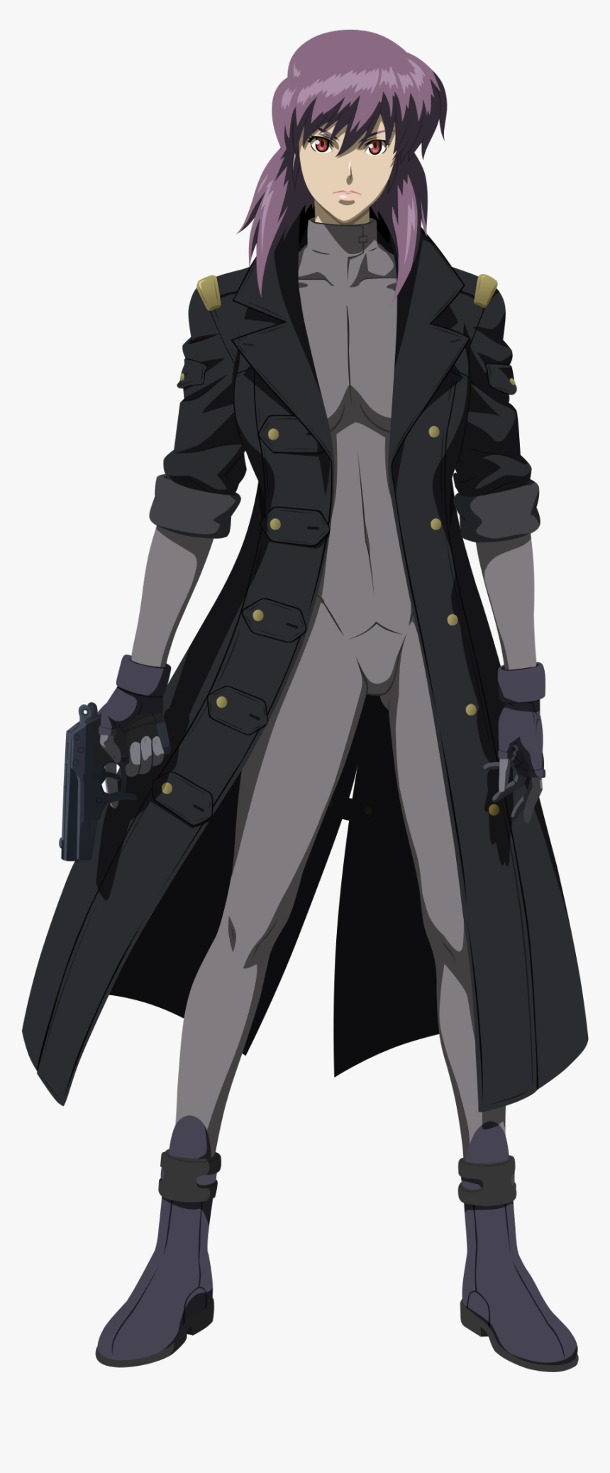 Motoko Kusanagi Stand Alone Complex, HD Png Download , Transparent Png ...