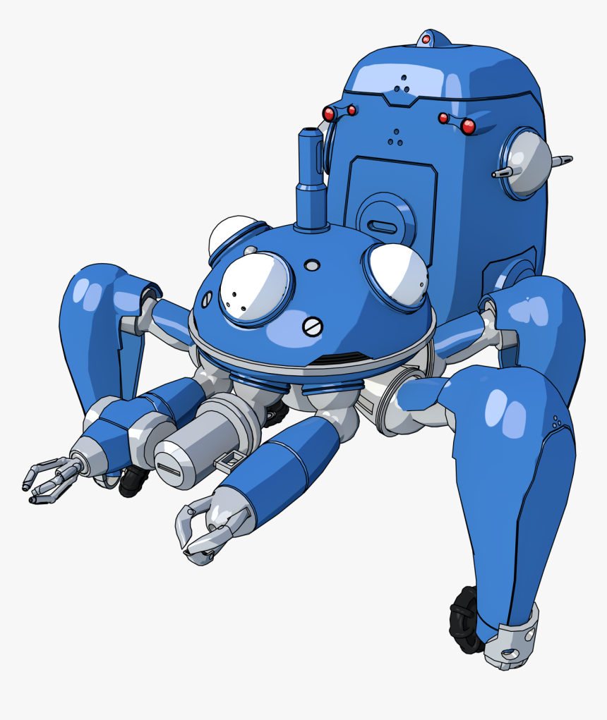 Motoko Kusanagi - Anime Tachikoma, HD Png Download , Transparent Png ...