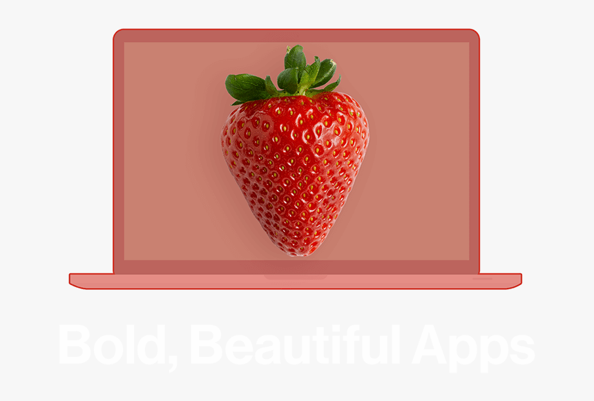 Bold, Beautiful Apps - Strawberry, HD Png Download , Transparent Png ...