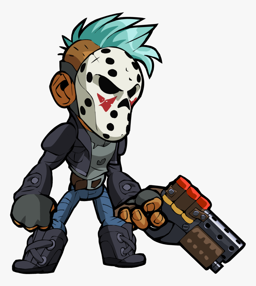 Barraza Slasher Base2 - Transparent Brawlhalla Character Png, Png ...