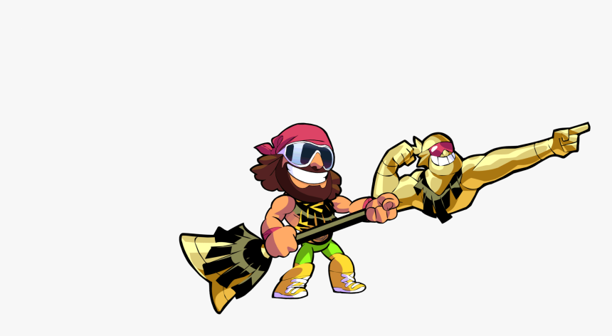 Brawlhalla Wwe - Macho Man Brawlhalla, HD Png Download , Transparent ...