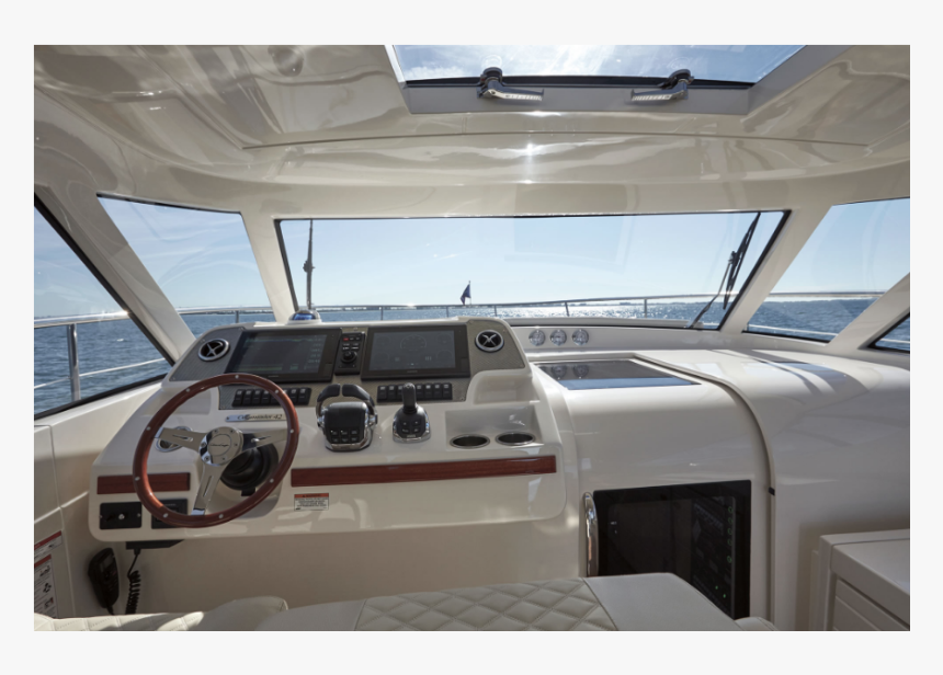 2019 Chris Craft Commander Interior, HD Png Download , Transparent Png ...
