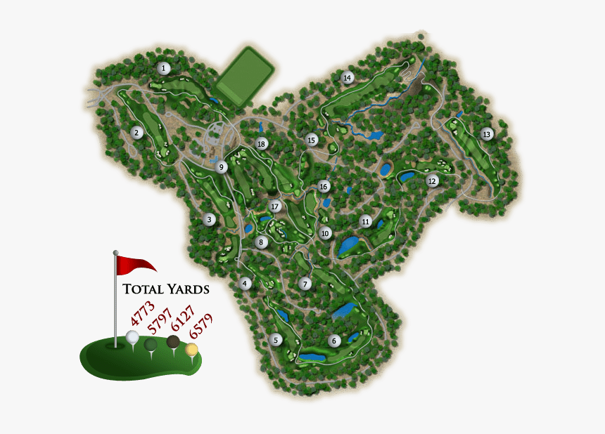 Woodloch Pines Golf Course, HD Png Download , Transparent Png Image ...