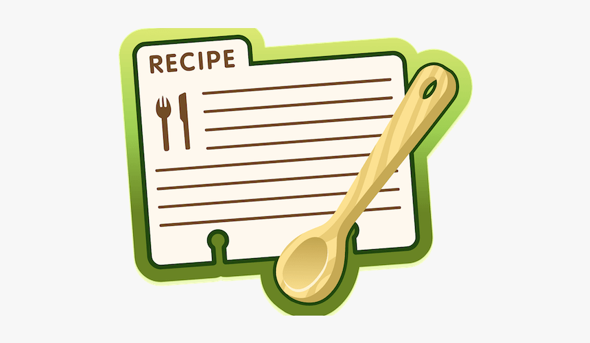 Recipe-card - Transparent Recipe Clipart, HD Png Download , Transparent ...