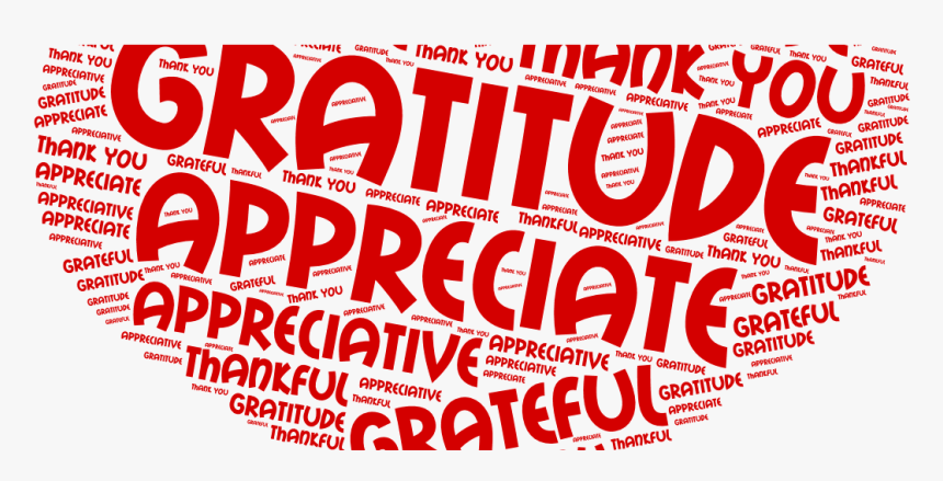 Gratitude Word Cloud - Poster, HD Png Download , Transparent Png Image ...