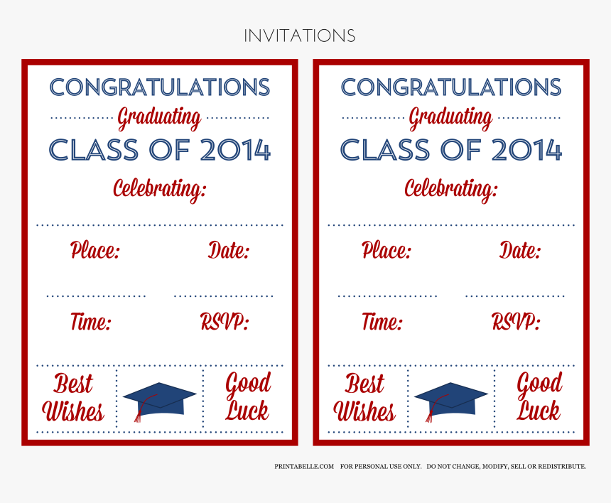 Templates Free Graduation Party Invitation Wording - Graduation ...