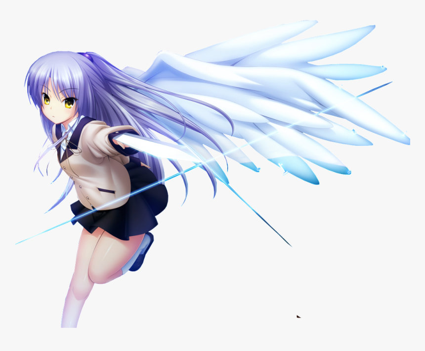 Kanade Tachibana Transparent Wings, HD Png Download , Transparent Png ...