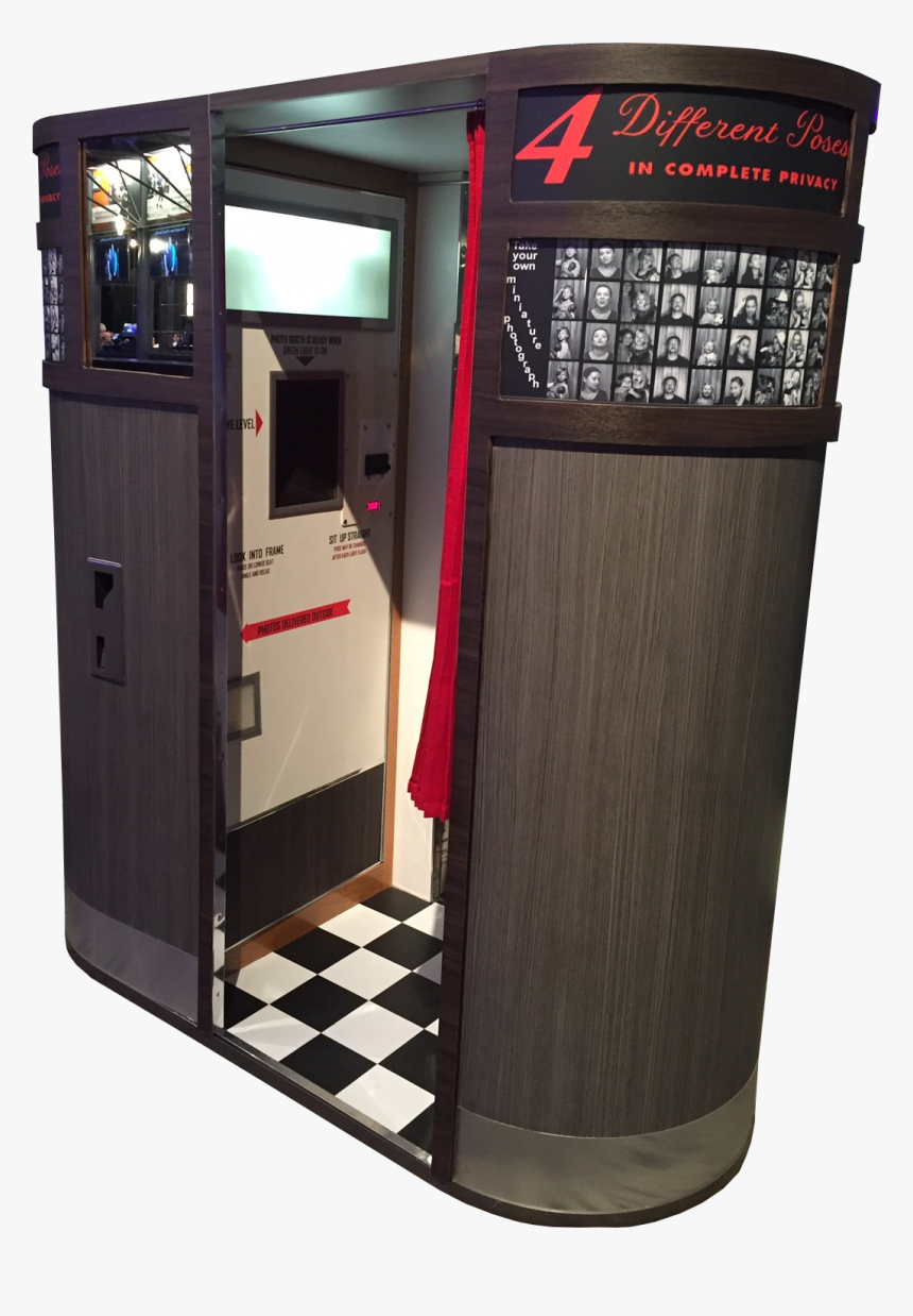 Model 11 Photo Booth - 1960s Photo Booth, HD Png Download , Transparent ...