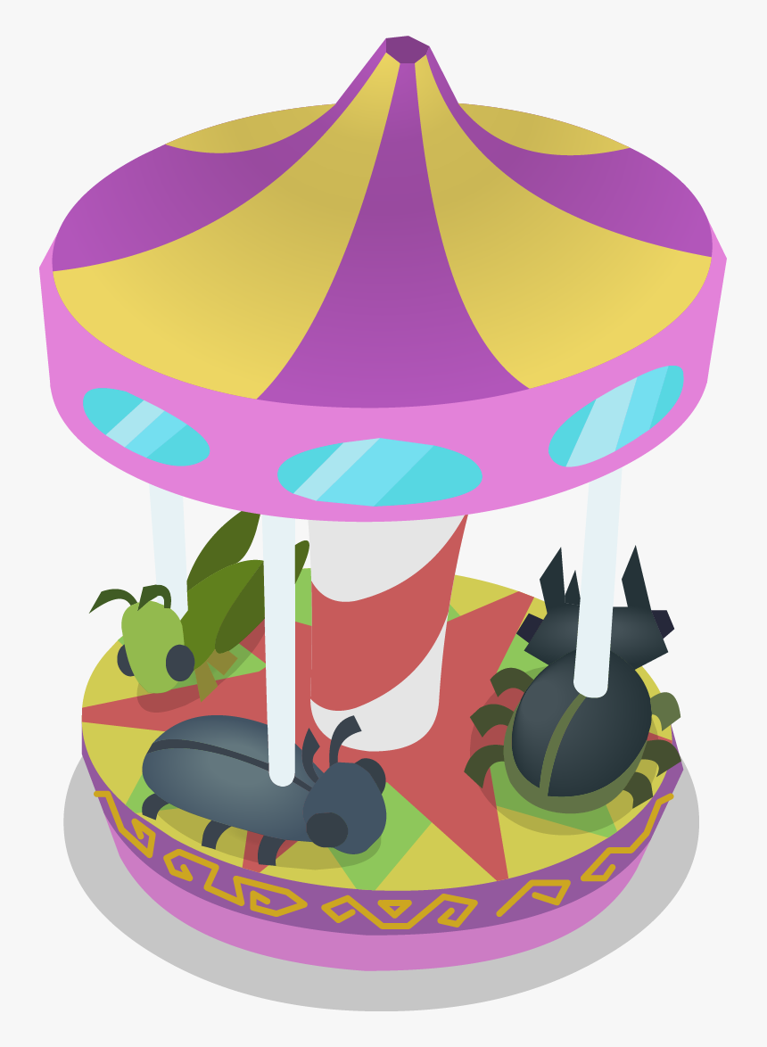 Petcarosaul - Child Carousel, HD Png Download , Transparent Png Image ...