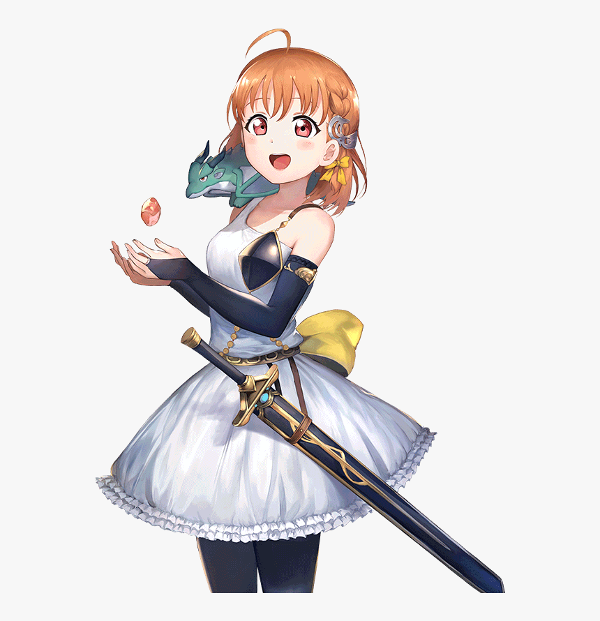 Aqours Shadowverse Collab 】 - Shadowverse Love Live Chika, HD Png ...