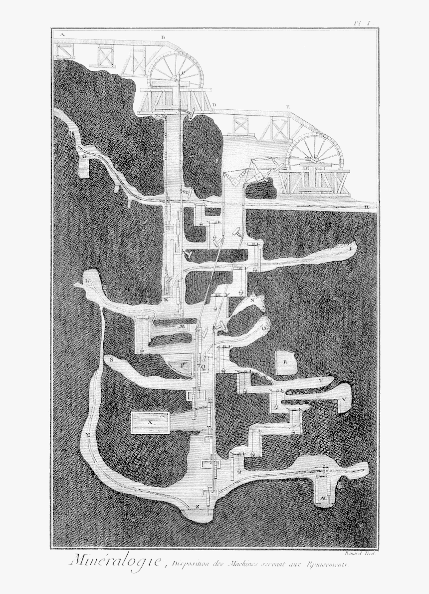 Mine Cross Section, HD Png Download , Transparent Png Image - PNGitem
