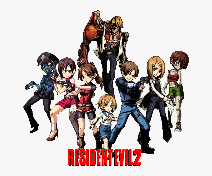 Kennedy, Claire Redfield, Sherry Birkin, Ada Wong, - Resident Evil 2 ...