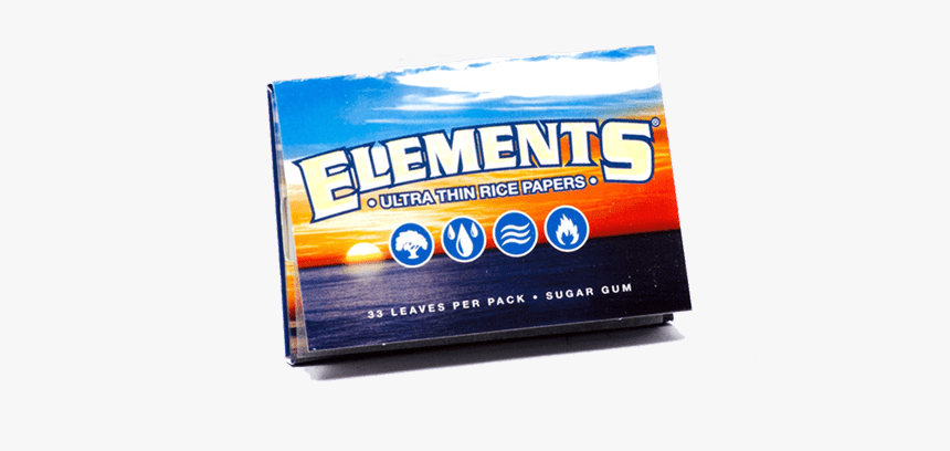 Elements 1 1 2 Rolling Papers, HD Png Download , Transparent Png Image ...