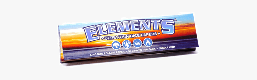 Elements King Size Rolling Papers, HD Png Download , Transparent Png ...