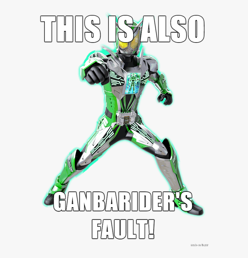 Kamen Rider Ganbarizing Rider, HD Png Download , Transparent Png Image ...