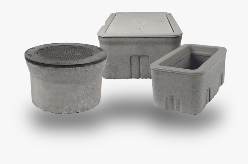 Concrete Irrigation Valve Box, HD Png Download , Transparent Png Image ...