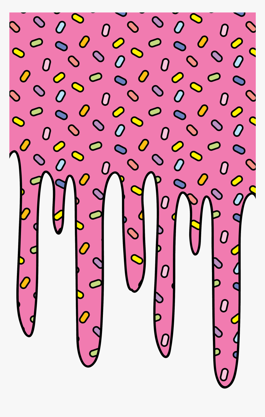 Transparent Donut Clipart - Donut Frosting Drip, HD Png Download ...