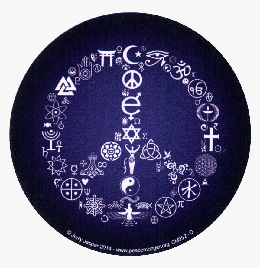 Coexist Peace Symbol, HD Png Download , Transparent Png Image - PNGitem