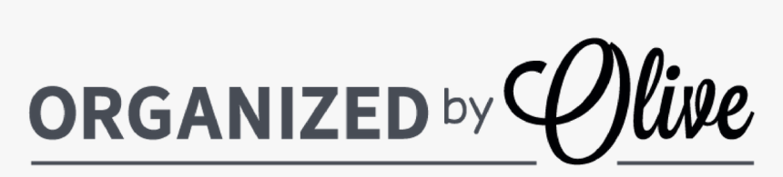 Organized By Olive - Calligraphy, HD Png Download , Transparent Png ...