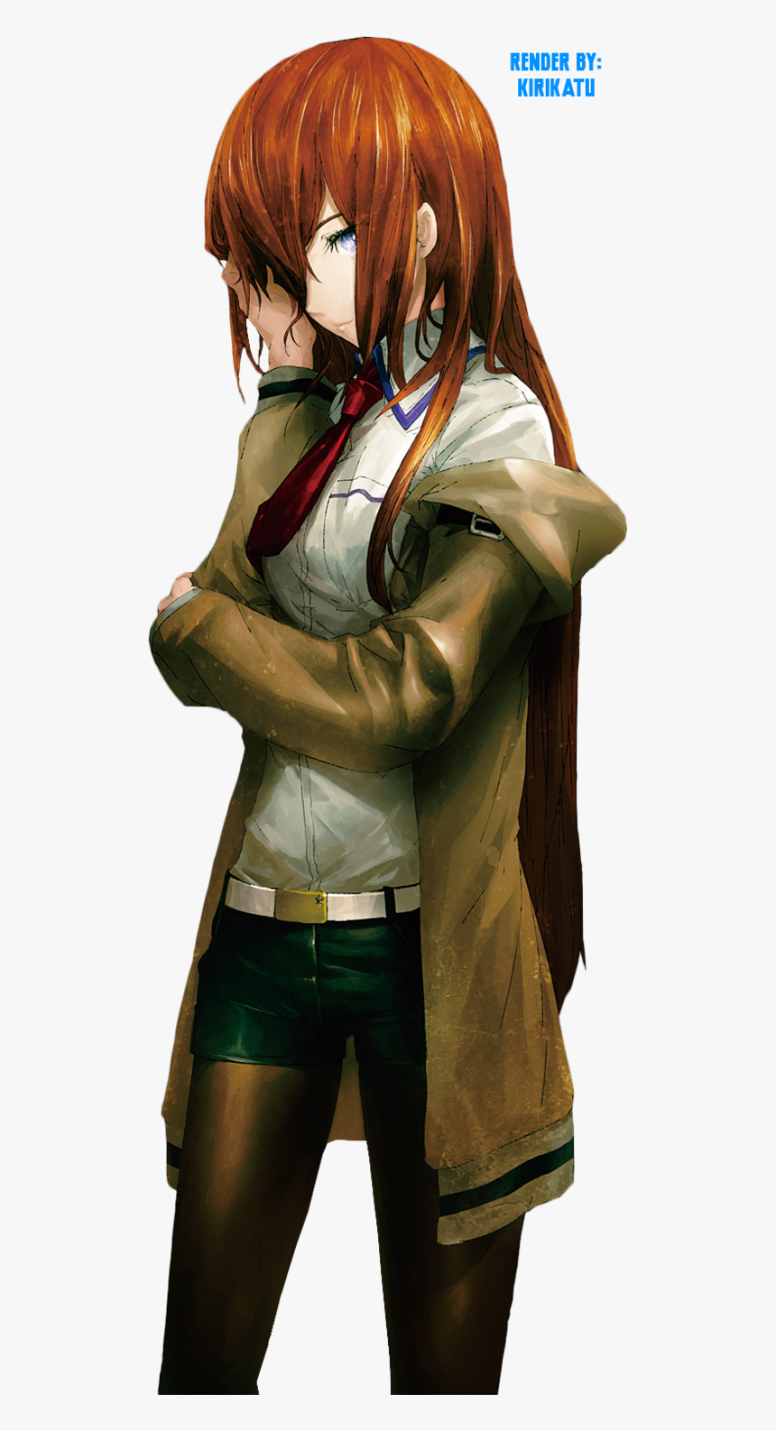 Makise Kurisu Visual Novel, HD Png Download , Transparent Png Image ...