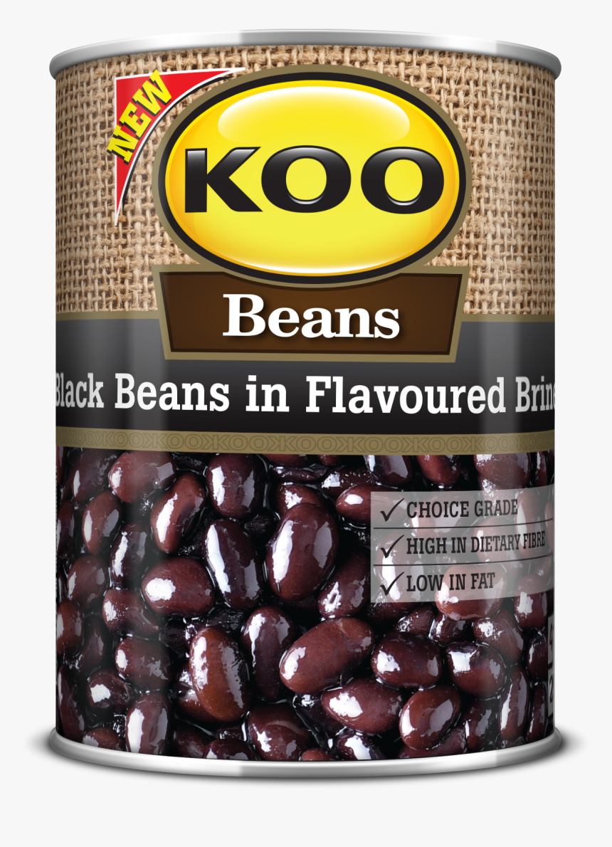 Koo Black Beans, HD Png Download , Transparent Png Image - PNGitem