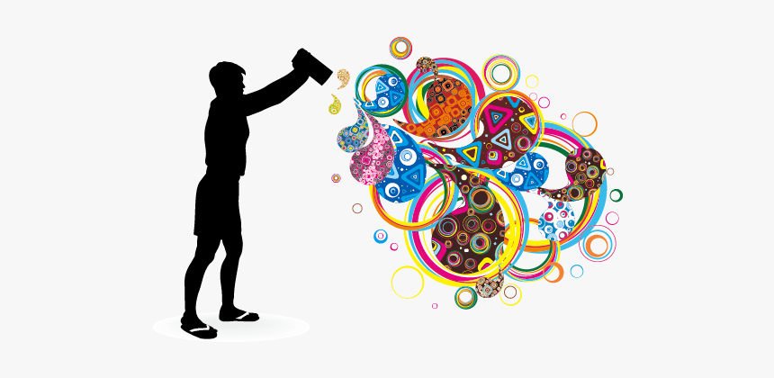 Abstract Silhouette Figures Png Download - People Artist Png ...