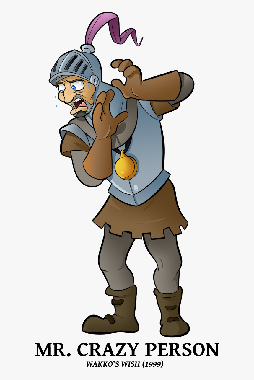 Crazy Person Animated