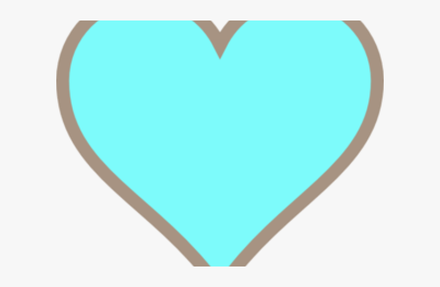 Teal Heart Cliparts - Heart, HD Png Download , Transparent Png Image ...