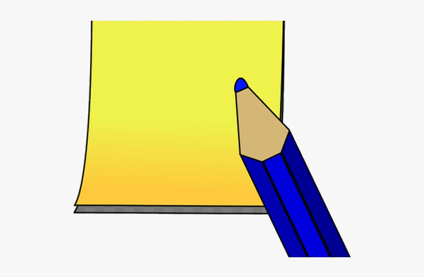 Pencil And Paper Pen Clipart Post It Note Clip Art - Post It Note Clip ...